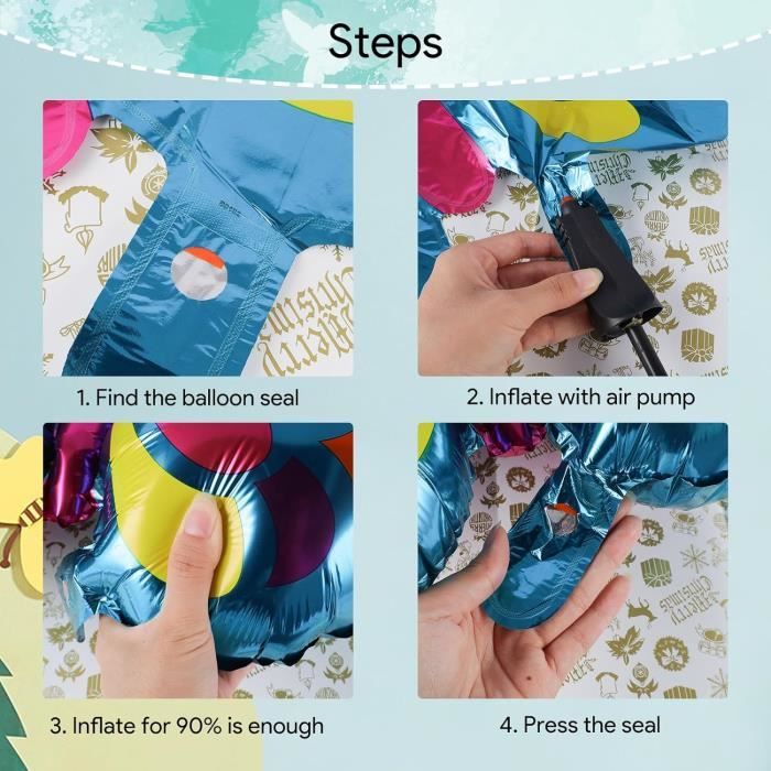 Lot De 6 Ballons En Aluminium En Forme De Papillon - Décoration - Pour ...