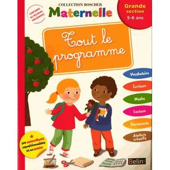 Tout le programme Maternelle grande section - Cdiscount Librairie