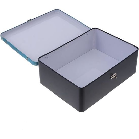 Boîte De Rangement En Tôle Métallique: Boîtes Décoratives Vintage Avec ...