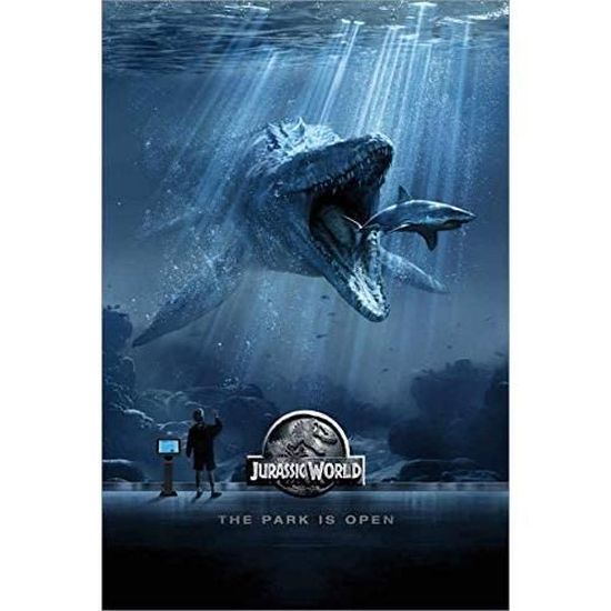 Jurassic World Mosasaurus Poster Affiches pour Toutes Les pièces 20 x ...