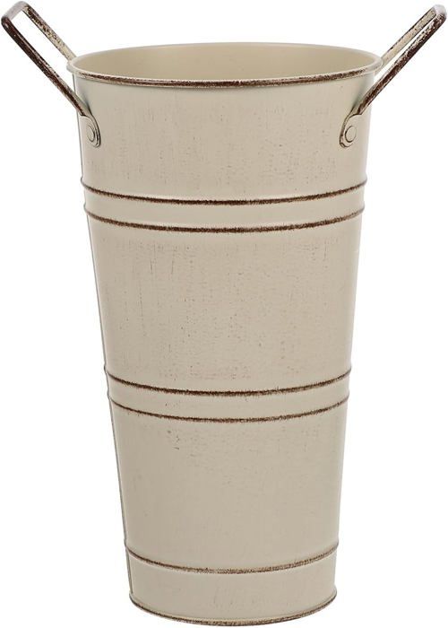 Pot De Fleurs En tain Pots De Fleurs DExtrieur Vases Fleurs En Mtal ...