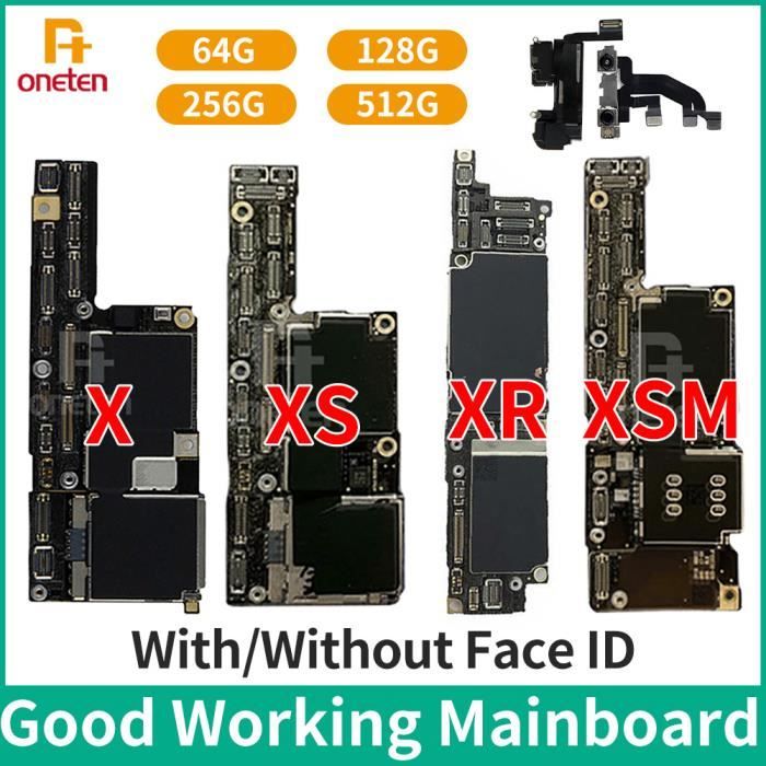 XS 64G sans visage-Carte mère iCloud pour iPhone, avec ou sans entièrement fonctionnel, 100% ...