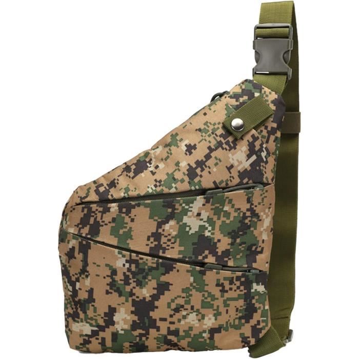 Sac De Poitrine Tactique Petite Militaire Sac À Dos Bandouliere Anti ...