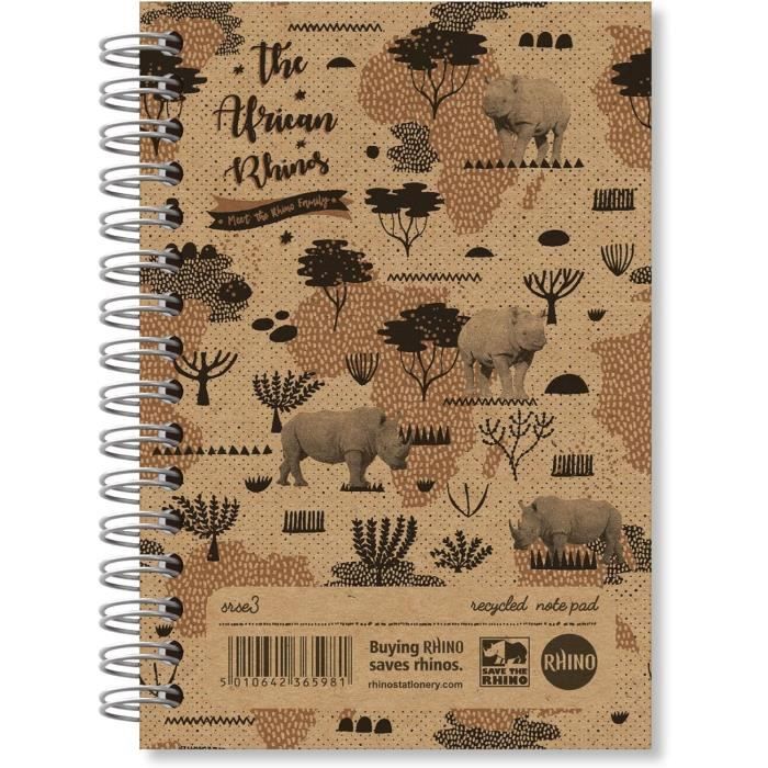 "Save The " Carnet Format A6, 200 Pages, Ligné 7 Mm, Papier Recyclé ...