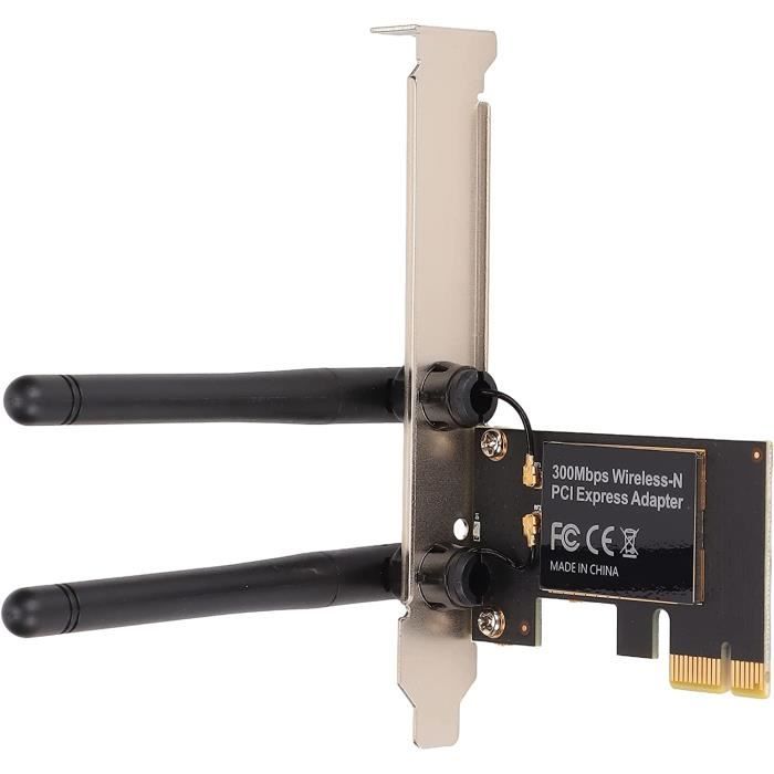Carte Réseau sans Fil PCIe Carte WiFi pour PC de Jeu Carte PCIe WiFi ...