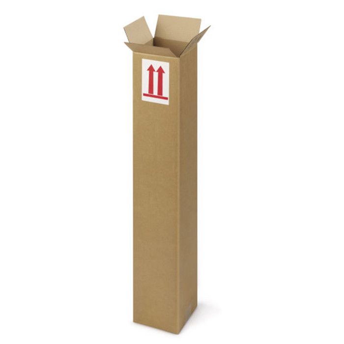 15 cartons d'emballage allongés 50 x 10 x 10 cm - Simple cannelure ...
