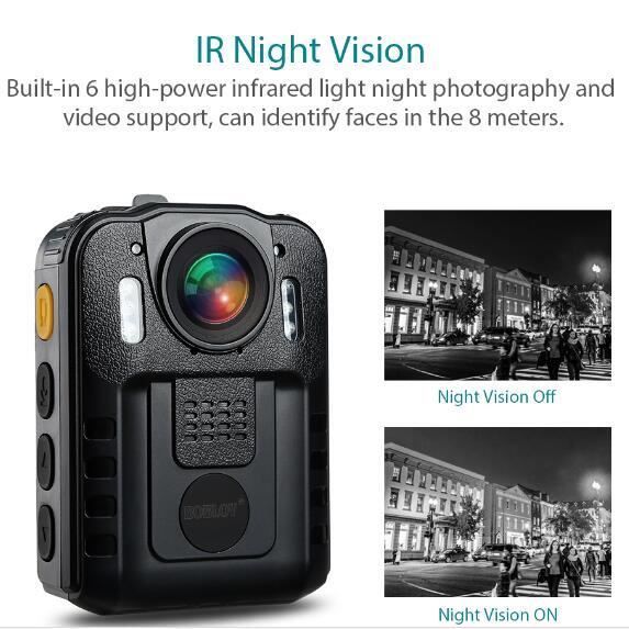 BOBLOV WN9 HD 1296 P Novatek 96650 IR Nuit Vision Corps Porté Caméra ...