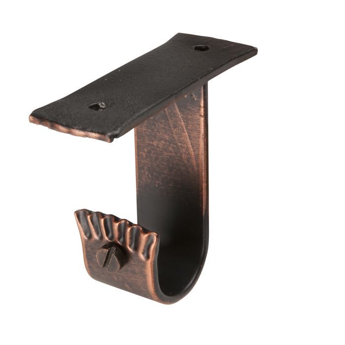 Support plafond pour tringle en fer forgé D28 - Cdiscount Maison