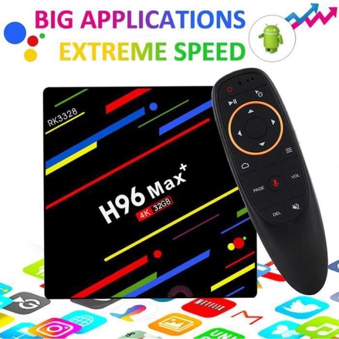 H96 Max Plus Android TV Box RK3328 4K Ultra HD Smart TV Internet Set ...