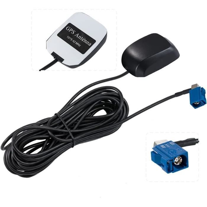 Antenne Gps Fakra 1575,42 Mhz Adaptateur Fakra C Coudé Avec Gps Voiture ...