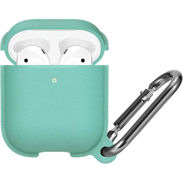Coque AirPods 1 et AirPods 2 Bo tier Silicone Protecteur Peau LED Avant ...