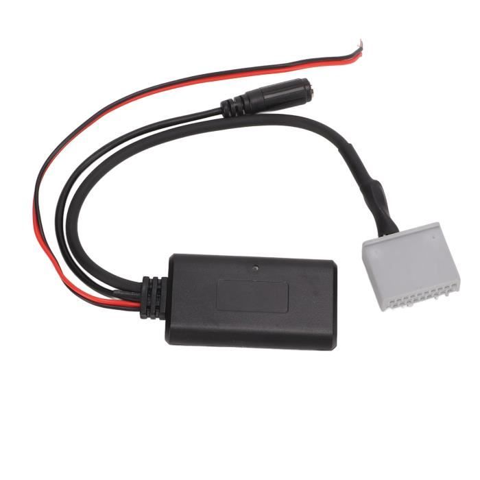 Dilwe câble audio AUX Bluetooth Fil d'adaptateur audio AUX de module ...
