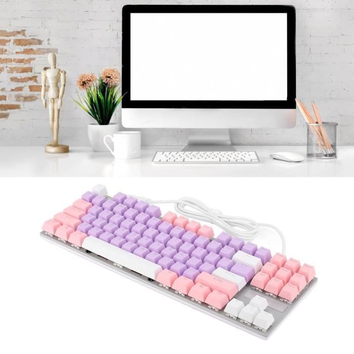 MLP-clavier de jeu Clavier mécanique de jeu filaire USB, étanche ...
