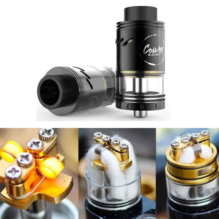 Coilart azeroth RDTA Dripper Noir - Cdiscount Au quotidien