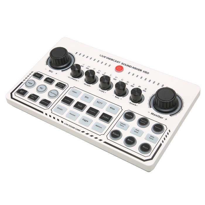 Carte son USB - GOTOTOP - X50 - Réverbération - Effets sonores - Double ...