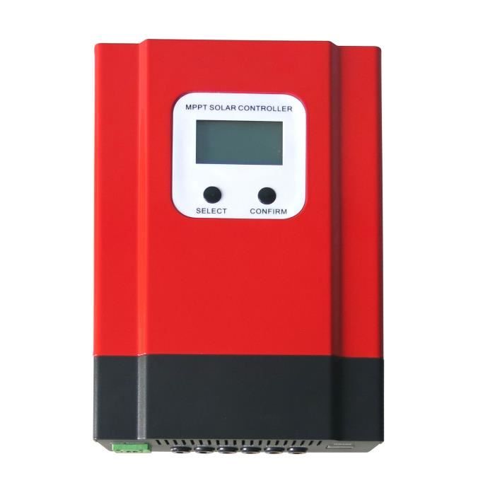 HURRISE contrôleur de charge solaire MPPT Contrôleur de Charge solaire 40A MPPT 12V / 24V / 36V ...