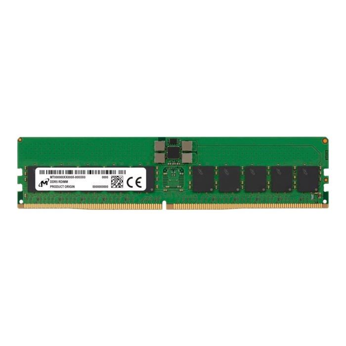 Module mémoire - Micron Technology - Micron - DDR5 - module - 32 Go ...