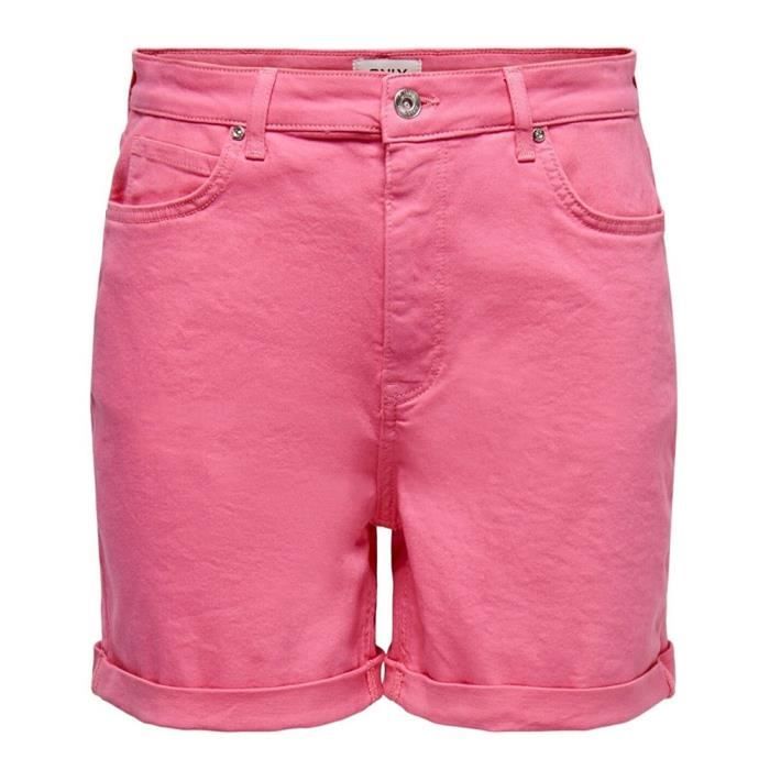 Short Rose Femme Only Vega Pink - Cdiscount Prêt-à-Porter
