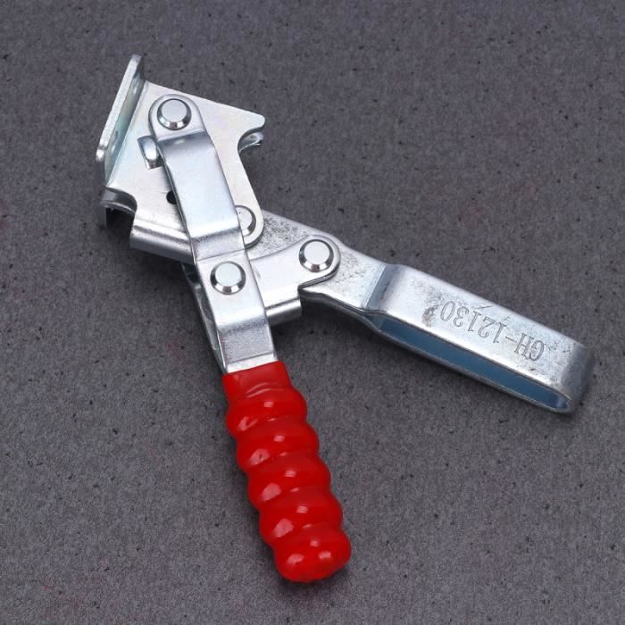 Pince à clip à bascule verticale en fer 2 pièces pour matrice de ...