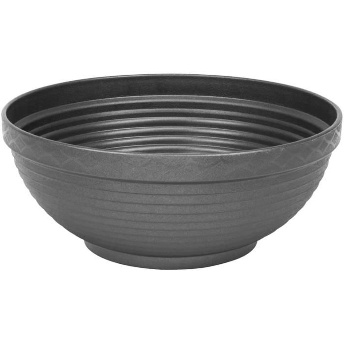 3 Litre Pot de Fleurs Pot de Fleur Anthracite D 26 CM Coquille ...