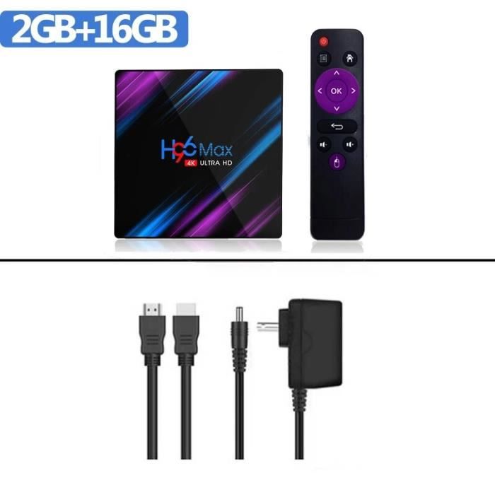 Boîtier Smart TV - RNCYN - H96 MAX - Android 11 - 4K HD - WiFi 2.4G/5G ...