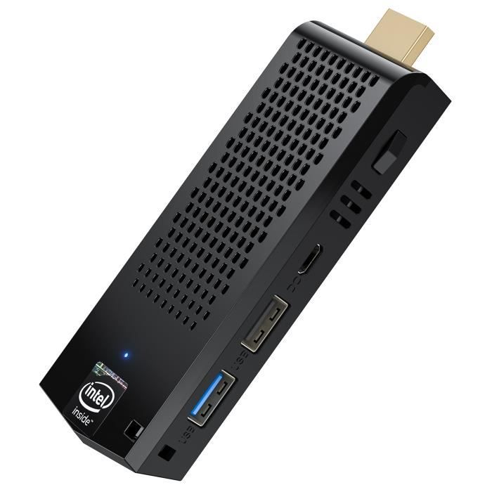 NiPoGi T6 Mini pc Intel Atom X5-Z8350, Windows 10 Pro 8 Go DDR3L 128 Go ...