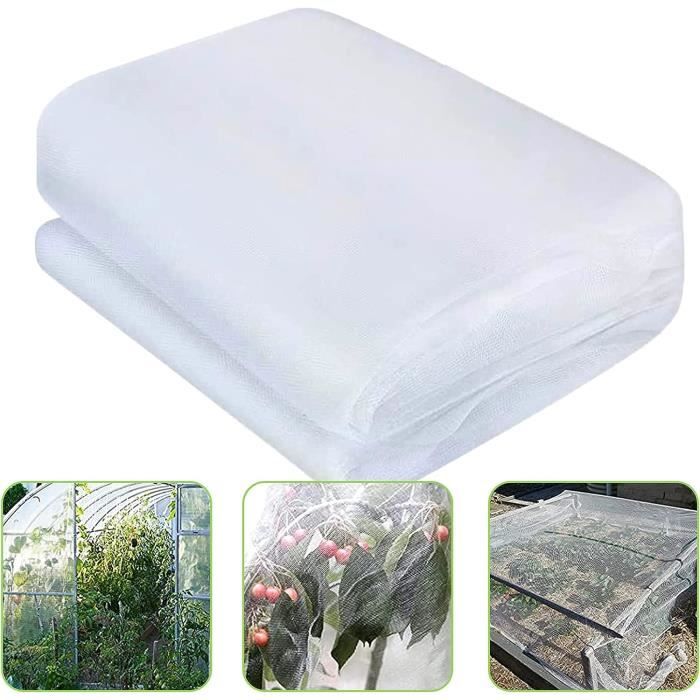 Filet Anti Insectes Potager, Filet à Insectes,10 m x 2.5m Filet de ...