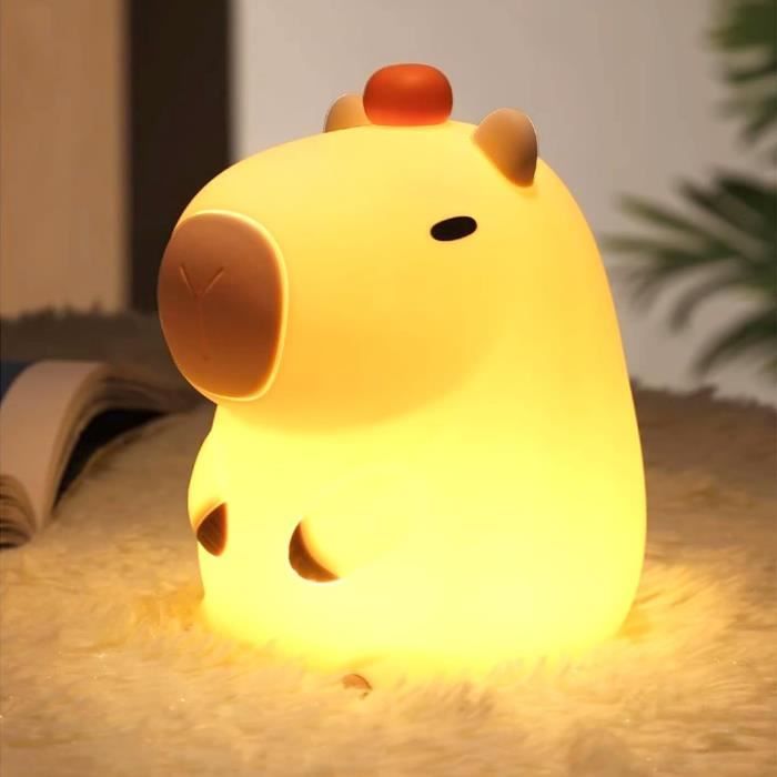 Capybara Veilleuse Pour Enfants, Cute Capybara Touch Control Lampe De ...