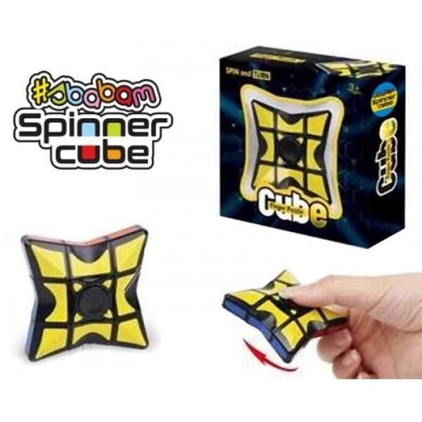 Gioco Giocattolo Cubo Di Rubik Ruotante Fidget Finger Spinner Ruota A ...