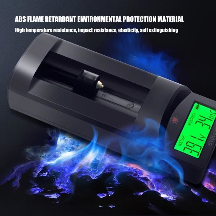 FRA - Compteur de résistance interne de batterie Testeur de tension de ...