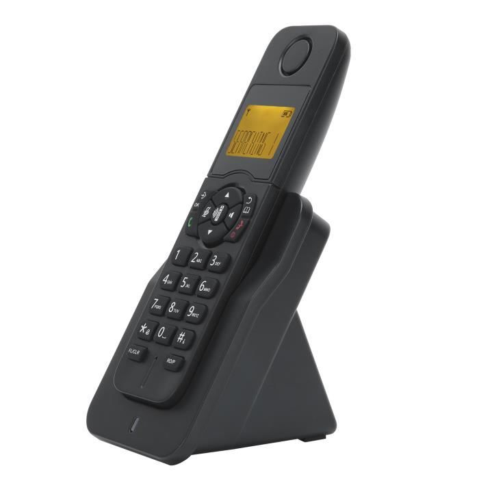 Téléphone Fil De Bureau Extensible Mains Libres Avec Identifiant De L ...
