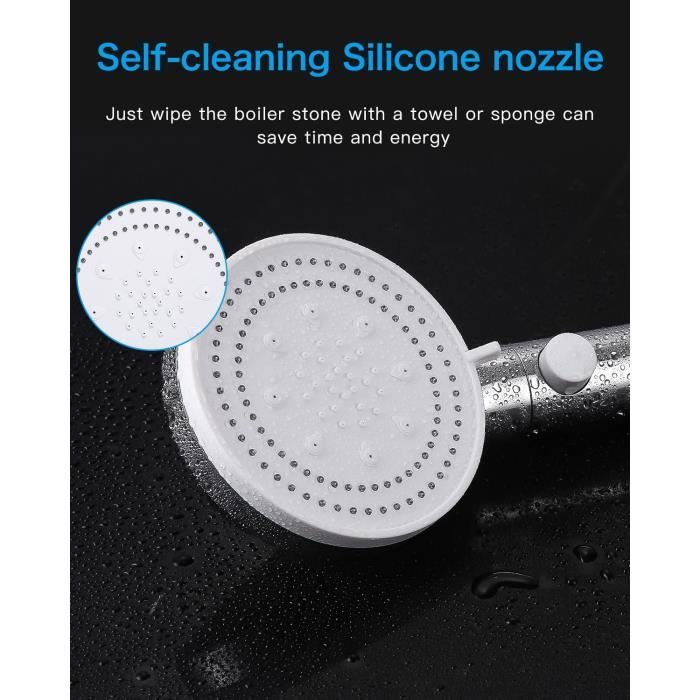 Pommeau De Douche Economie Deau Haute Pression Douchette Douche Salle