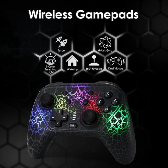 [2024 New Manette Switch, Manette Bluetooth Switch Pro Sans Fil Pour ...