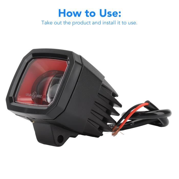 HURRISE Lumière de sécurité pour chariot élévateur Chariot élévateur ...