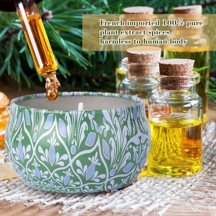 12 Pièces Bougies Parfumée, Bougie Parfumées Cadeau, Bougies Parfumées ...