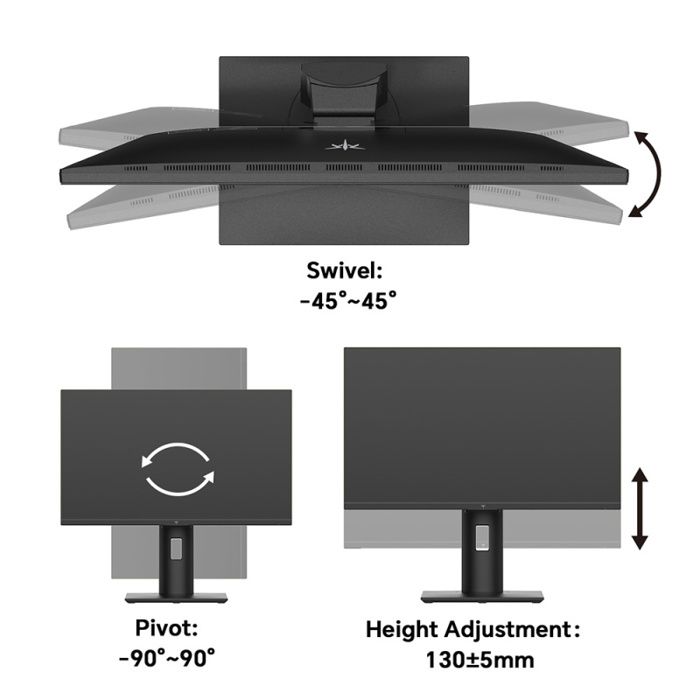 KTC H25X7 Écran Plat 16:9 IPS Rapide FHD 1920 x 1080 360 Hz Overdrive à ...