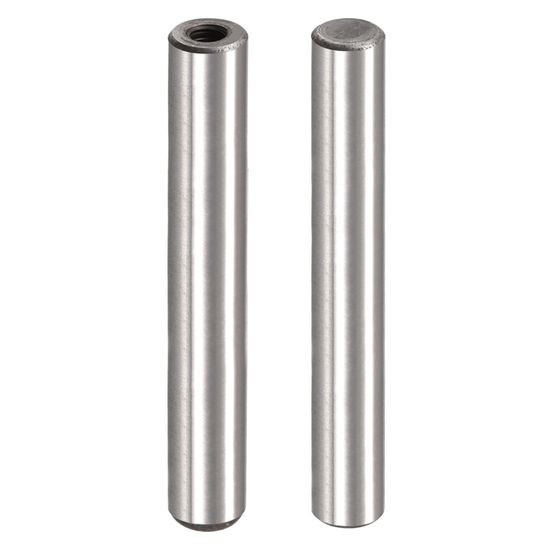Goupille SOURCING MAP 2Pcs 12x80mm M6 Interne Filetage Chanfreinage ...