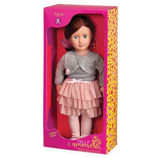 Poupée - Our Generation - Ayla aille Unique - Style branché - Cheveux ...