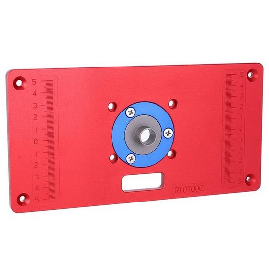 Plaque de rabattement de Machine, plaque d'insertion de Table de ...