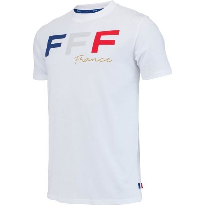 T-shirt FFF - Collection officielle Equipe de France de Football- Homme ...
