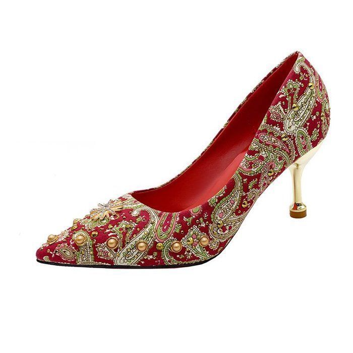 Escarpins pointus à talons hauts pour femmes,chaussures simples pour ...