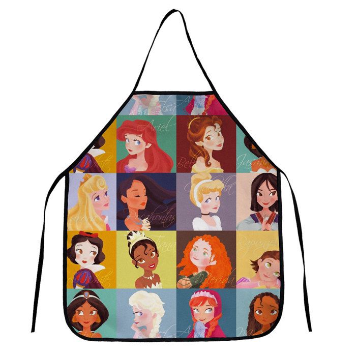 MINISO-Tablier de cuisine anti-salissure pour femme et enfant,bavoir ...