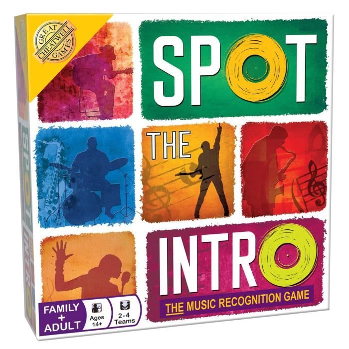 Spot The Intro Family Game. Version Anglaise QBRRF - Cdiscount Jeux ...