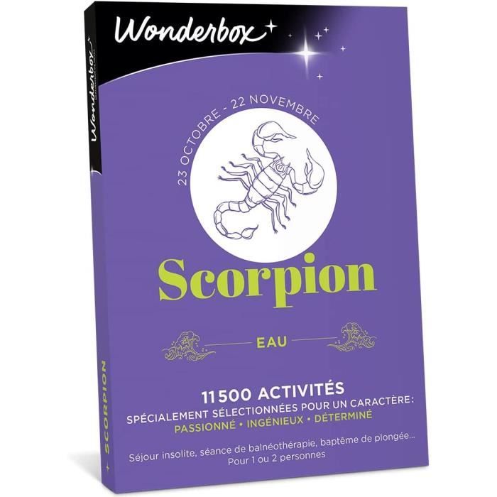 Coffrets De Bain Et Soins - Wonderbox Coffret Cadeau Box Astrologie 11 ...