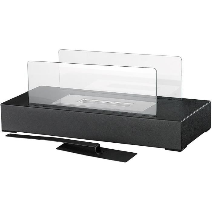 Cheminée de Table Design au Bio-Éthanol, Feu de Table Décoratif ...