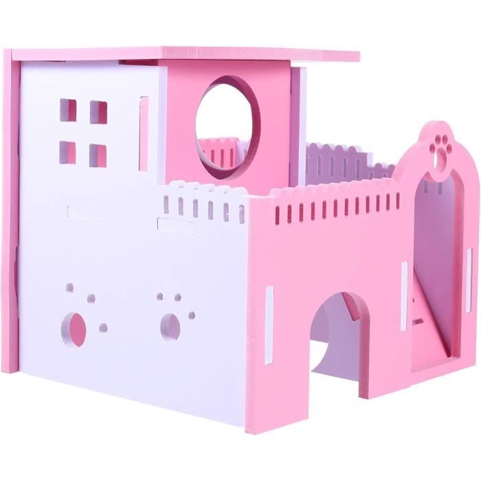 Hamster Maison Hamster Villa Drôle Vivant Cabane Nid Jouet Pour Petits ...