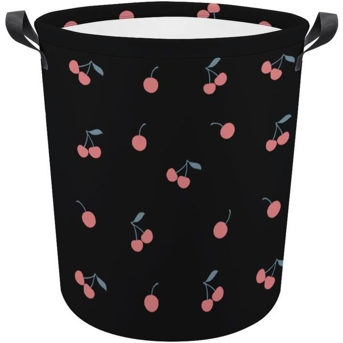 Corbeille A Linge,Impression De Patron De Cerise,Kids Toys Storage Box ...