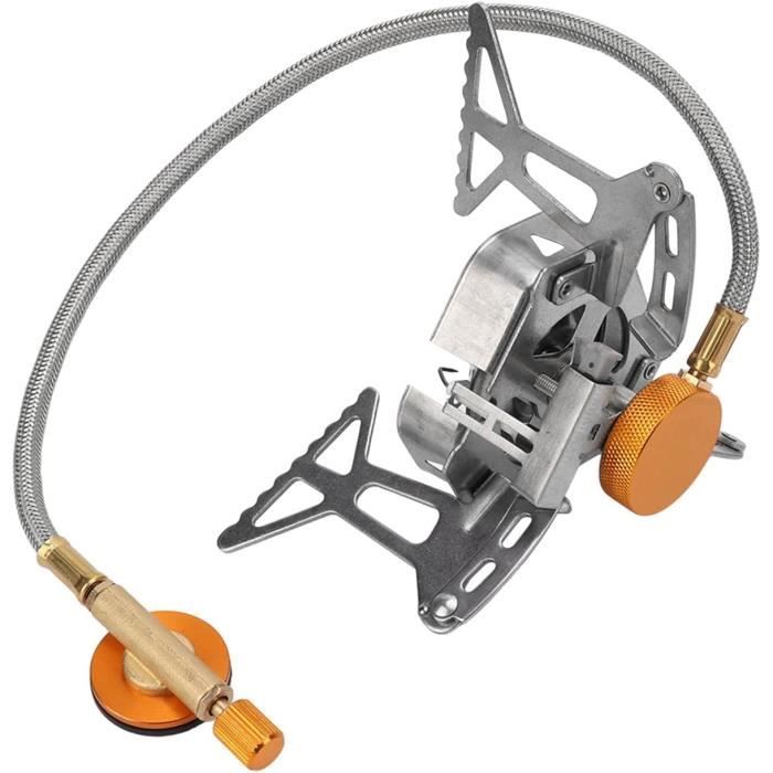 Mini réchaud de Camping, réchaud à gaz de Camping Compact avec contrôle ...
