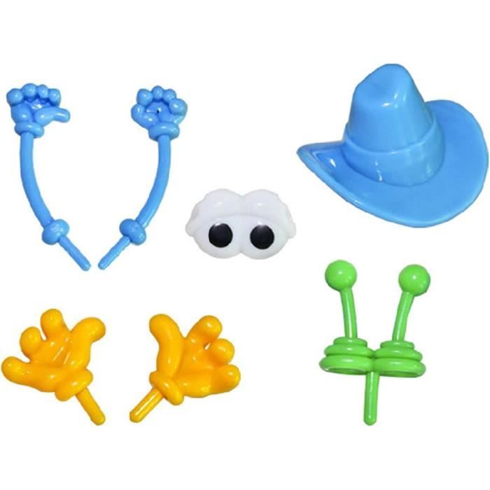 7 pièces-Ensemble moules à Sable pour Animaux et Kit d'outils Moulage ...