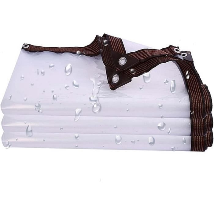 2x1m Bâche Impermeable Exterieur Transparente, Bâche De Protection ...